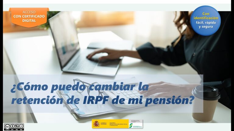 Descubre Cómo Subir Correctamente el IRPF de tu Pensión: Guía Paso a ...