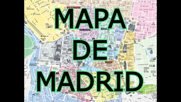 Descarga gratis el mapa en PDF de los municipios de la Comunidad de ...